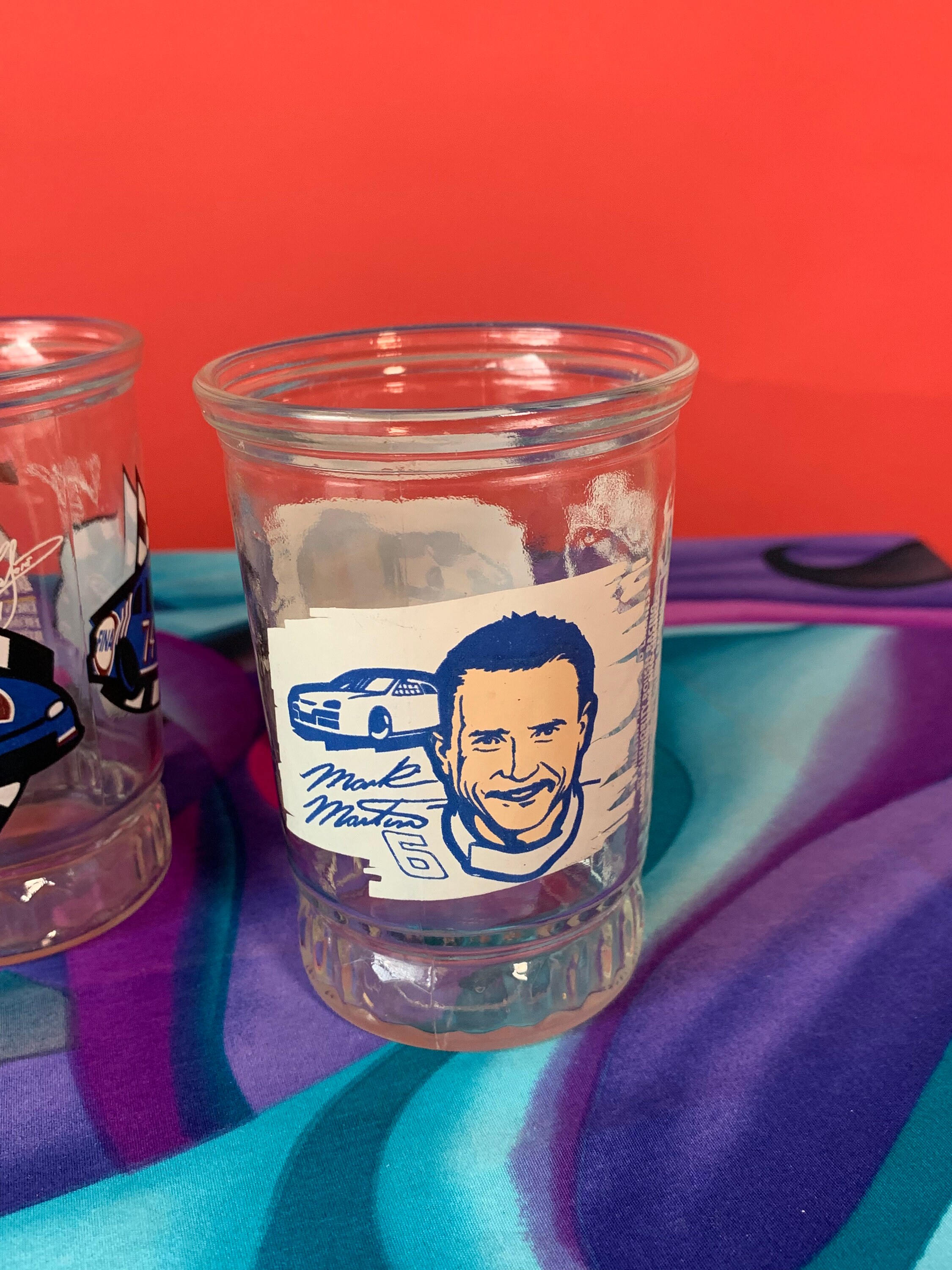 3 Vintage Bama Champion Drivers Series jelly Jar Glasses Nascar - Etsy