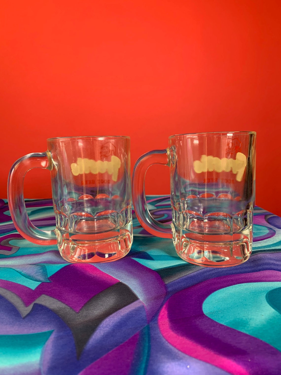 Vintage 1960s FROSTIE Root Beer Mugs - Etsy