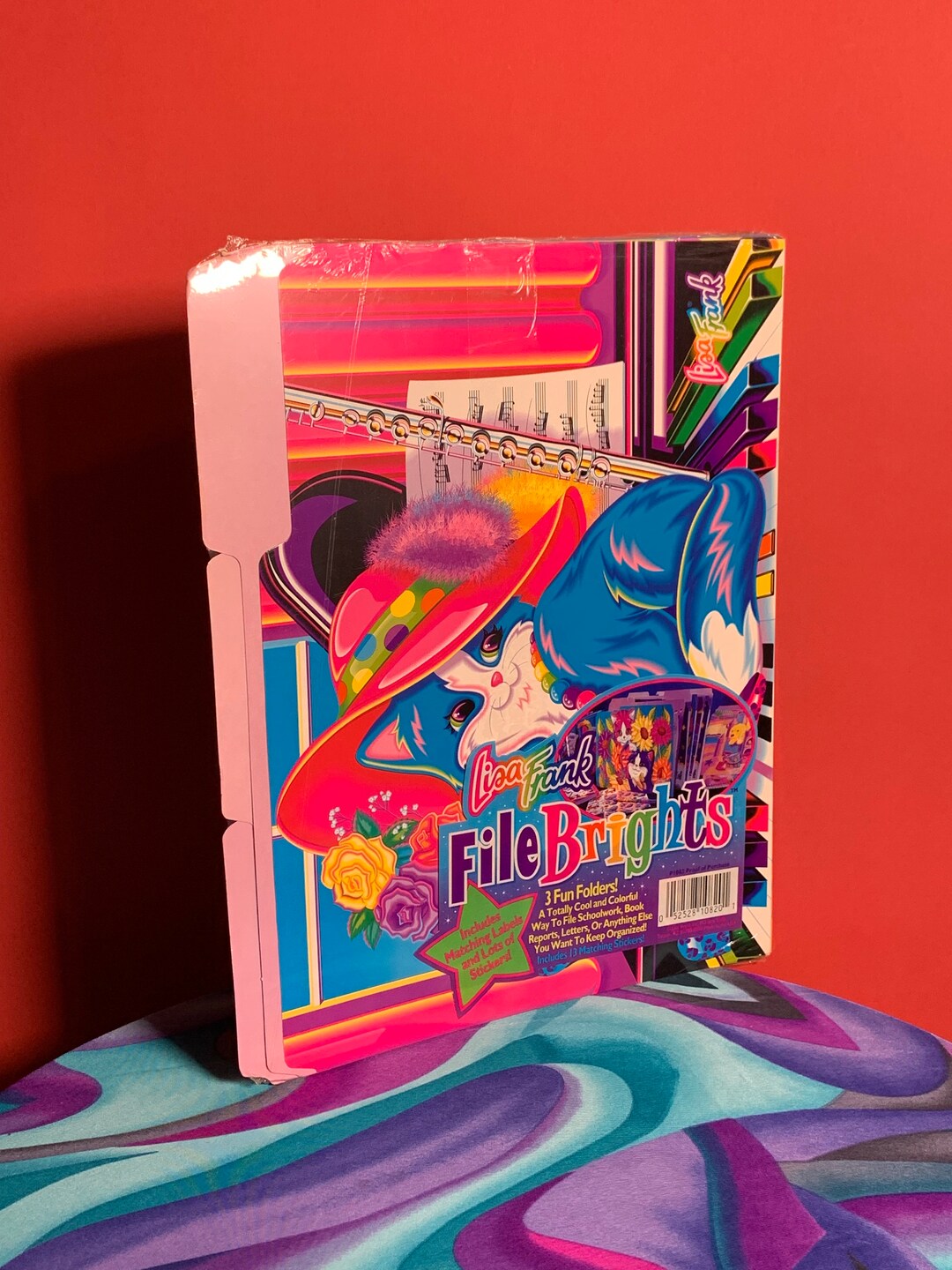 VTG 1990s Y2K Lisa Frank File Brights Folders With Matching Labels and ...