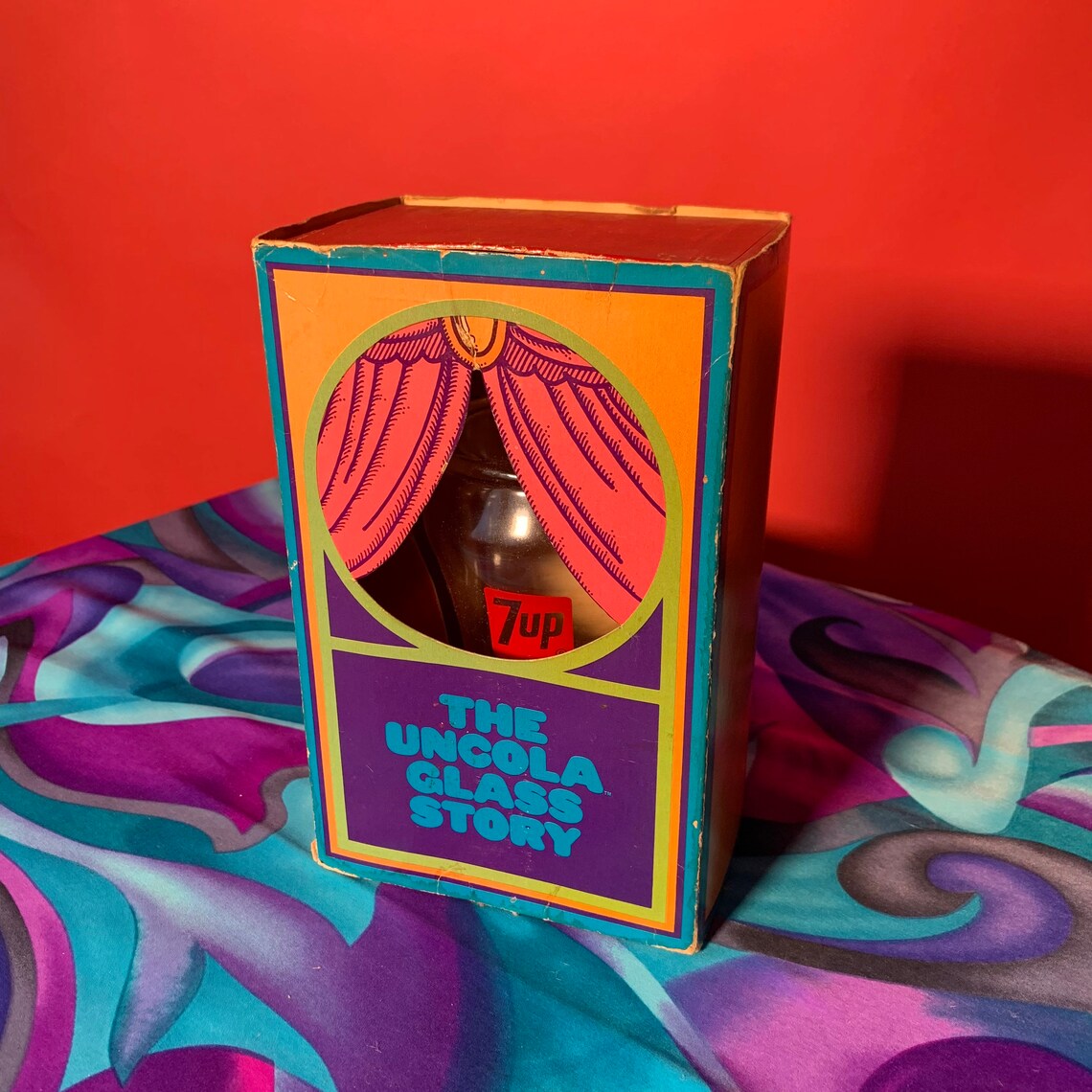 Rare 1960s 7up Uncola Glass Upside Down Pint - Etsy