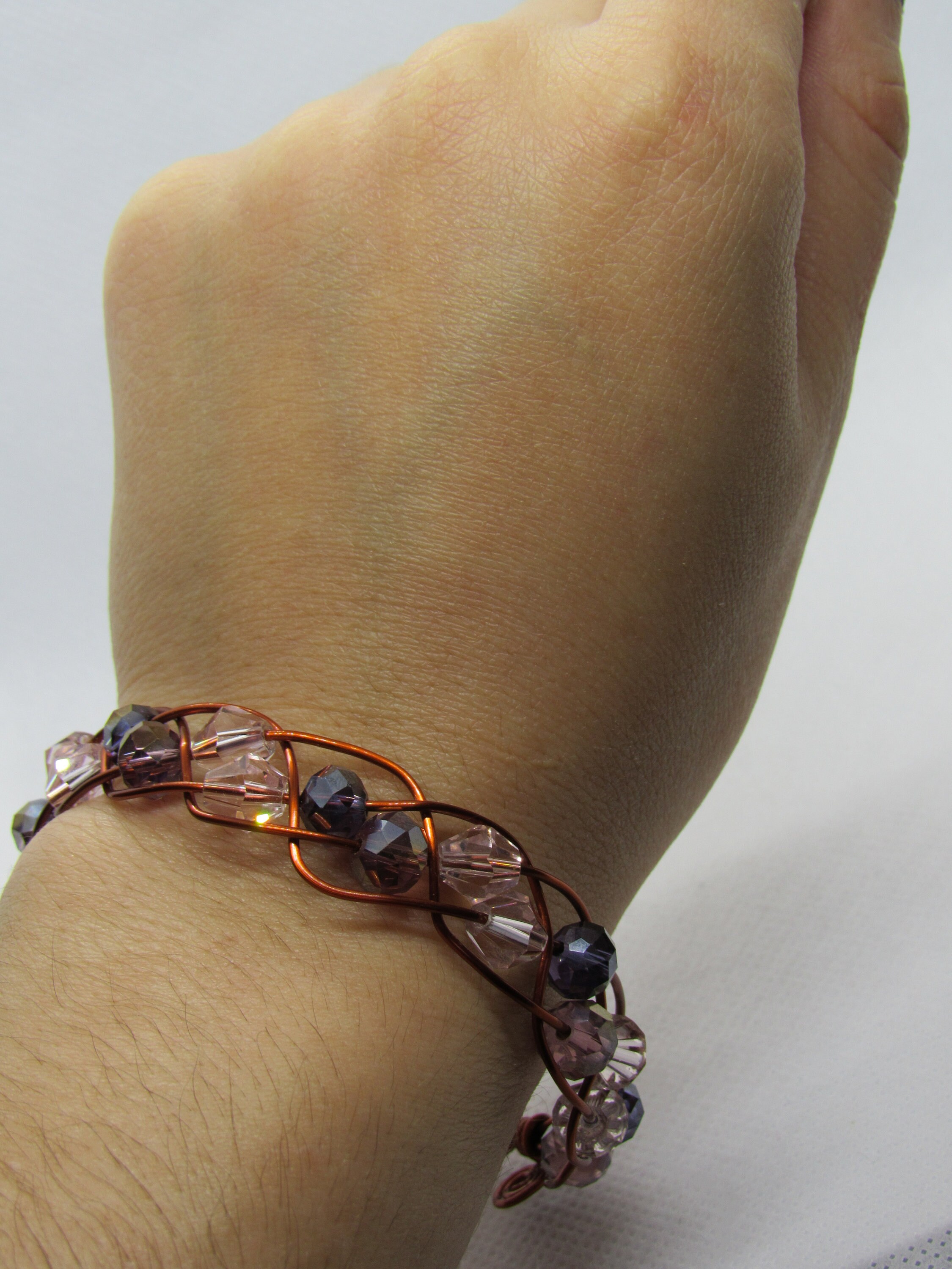 Braided Beads Bracelet - Etsy