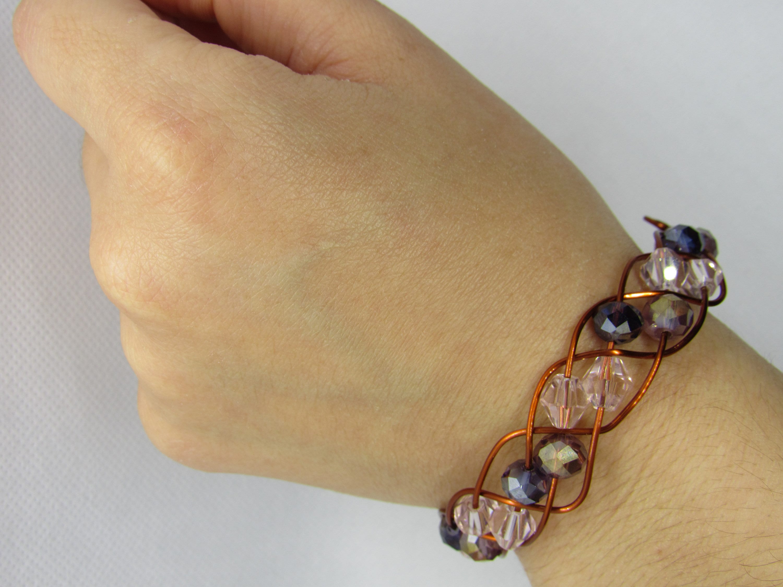 Braided Beads Bracelet - Etsy