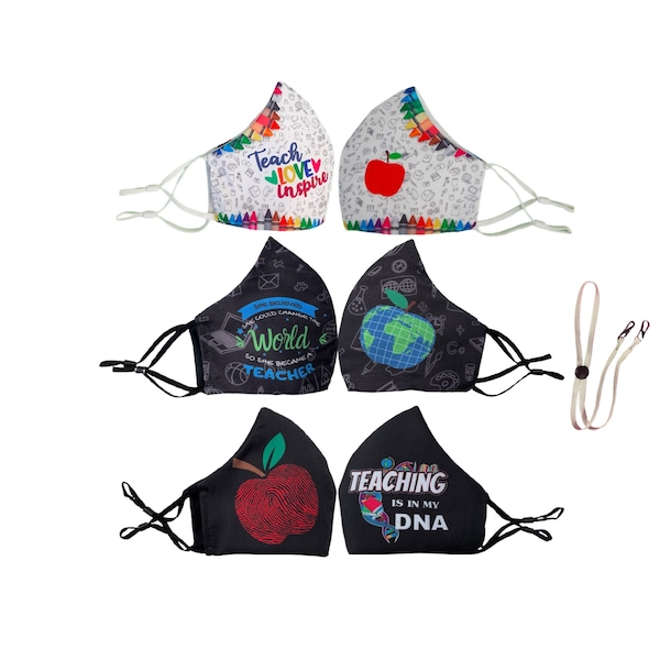 Teacher Mask Lanyard - Etsy