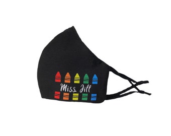 Teacher Face Mask | Etsy