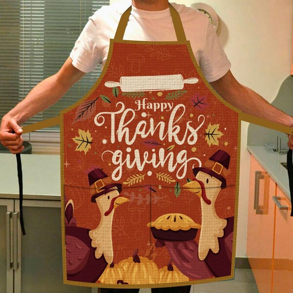 Thanksgiving Apron - Etsy