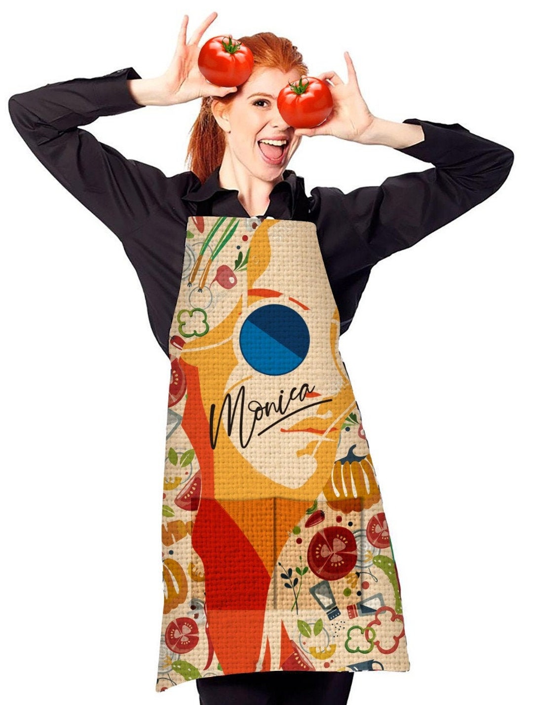 Woman Customized Apron Water Repellant and Bleach Resistant - Etsy