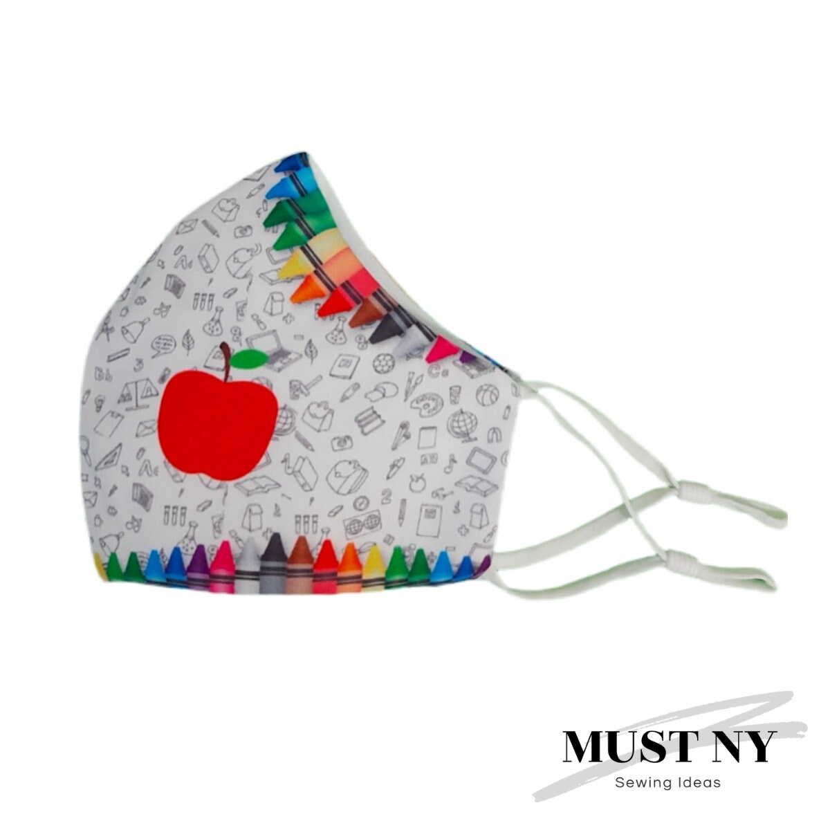 Teacher's Face Mask TEACH LOVE INSPIRE - Etsy