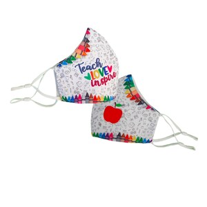 3 Pack Generic & Customized Teachers Face Mask With Free Lanyard ...