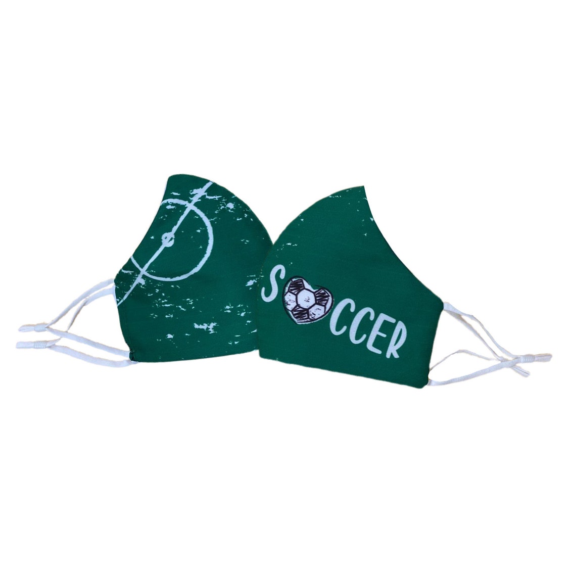 Soccer Face Mask Kids and Adults, Sports Theme Face Mask, Mask for ...