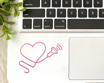 Sonographer Decal Ultrasound Tech Gifts Car Decal Cell Phone Decal ...