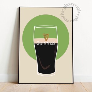 Guinness Digital Art Print - Etsy