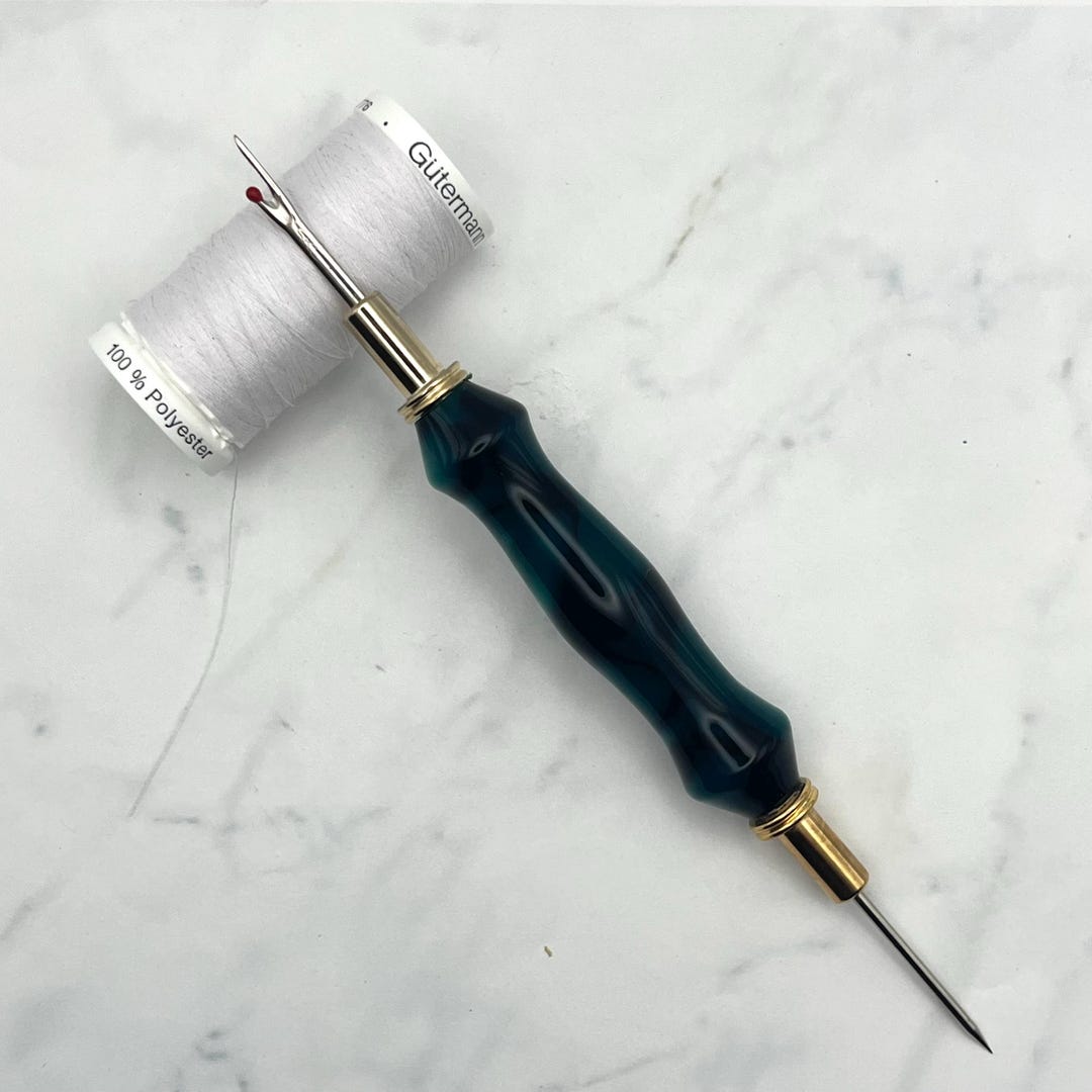 Emerald Handmade Double Blade Seam Rippers, Needle Threaders, Stiletto ...