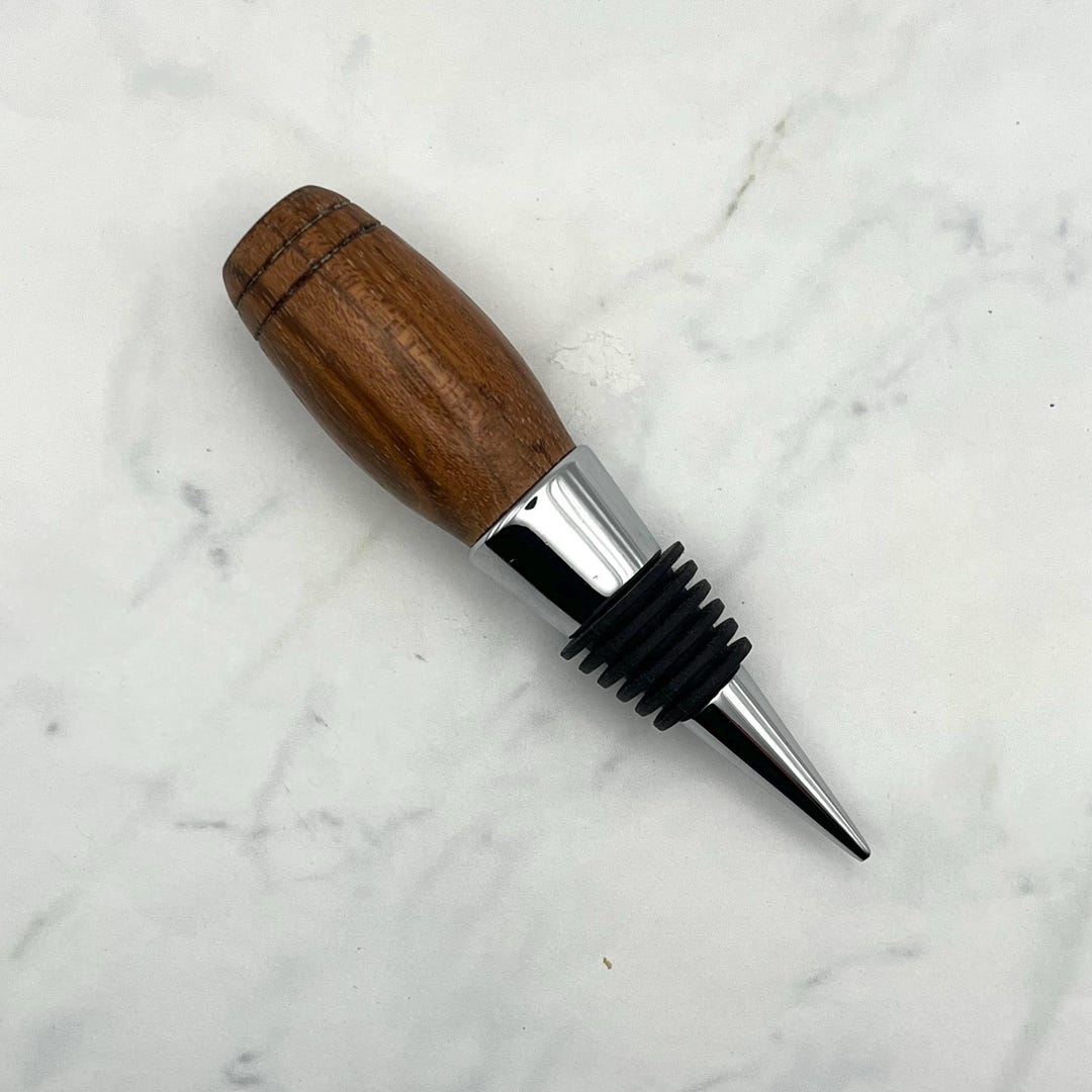 Handmade Wooden Bottle Stopper | Wine Stopper - Etsy