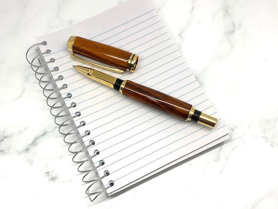 Writing & Marking Rollerball Pens Hand Turned Capless Rollerball Pen ...