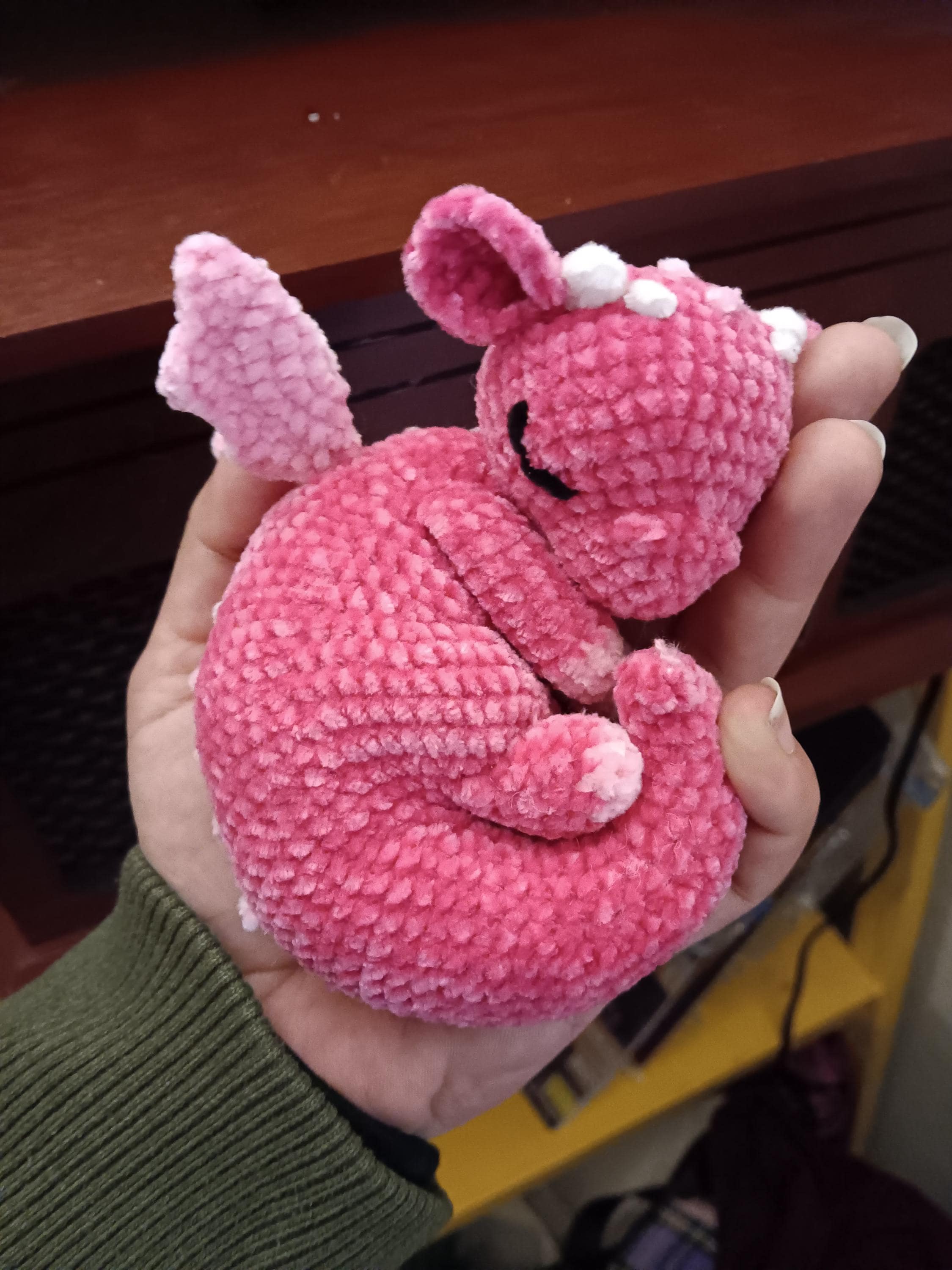 Swirly Sleeper Dragon Crochet Pattern - Etsy