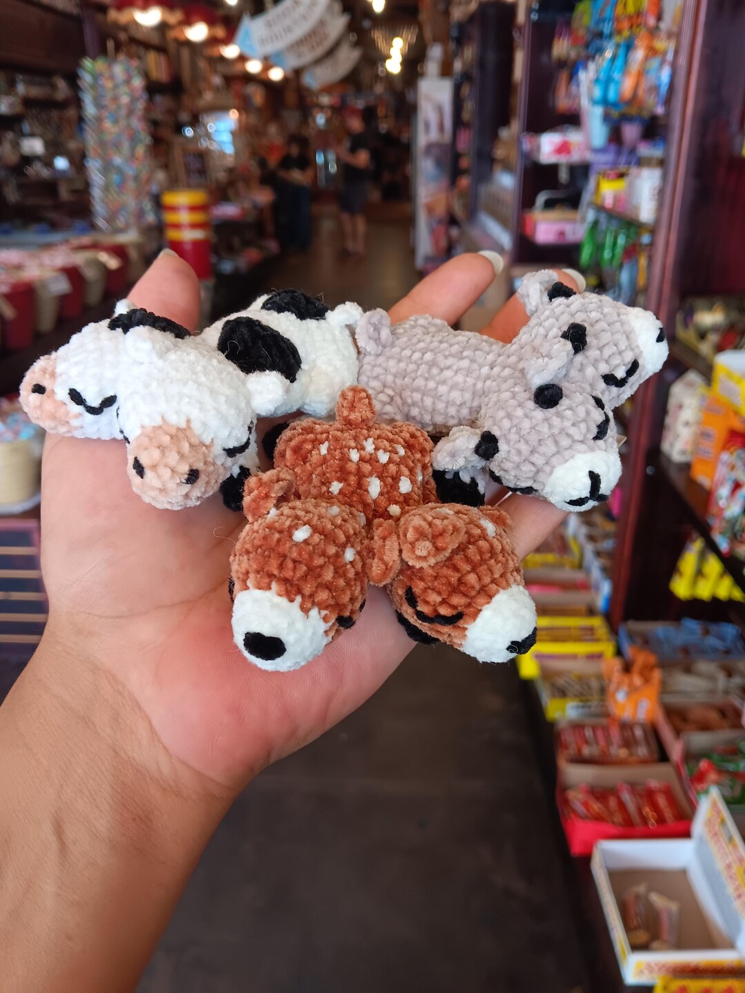 Two Headed Calf Crocheted Plush Cow Fawn and Goat Styles - Etsy