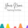 Editable Teaching Portfolio Template - Etsy