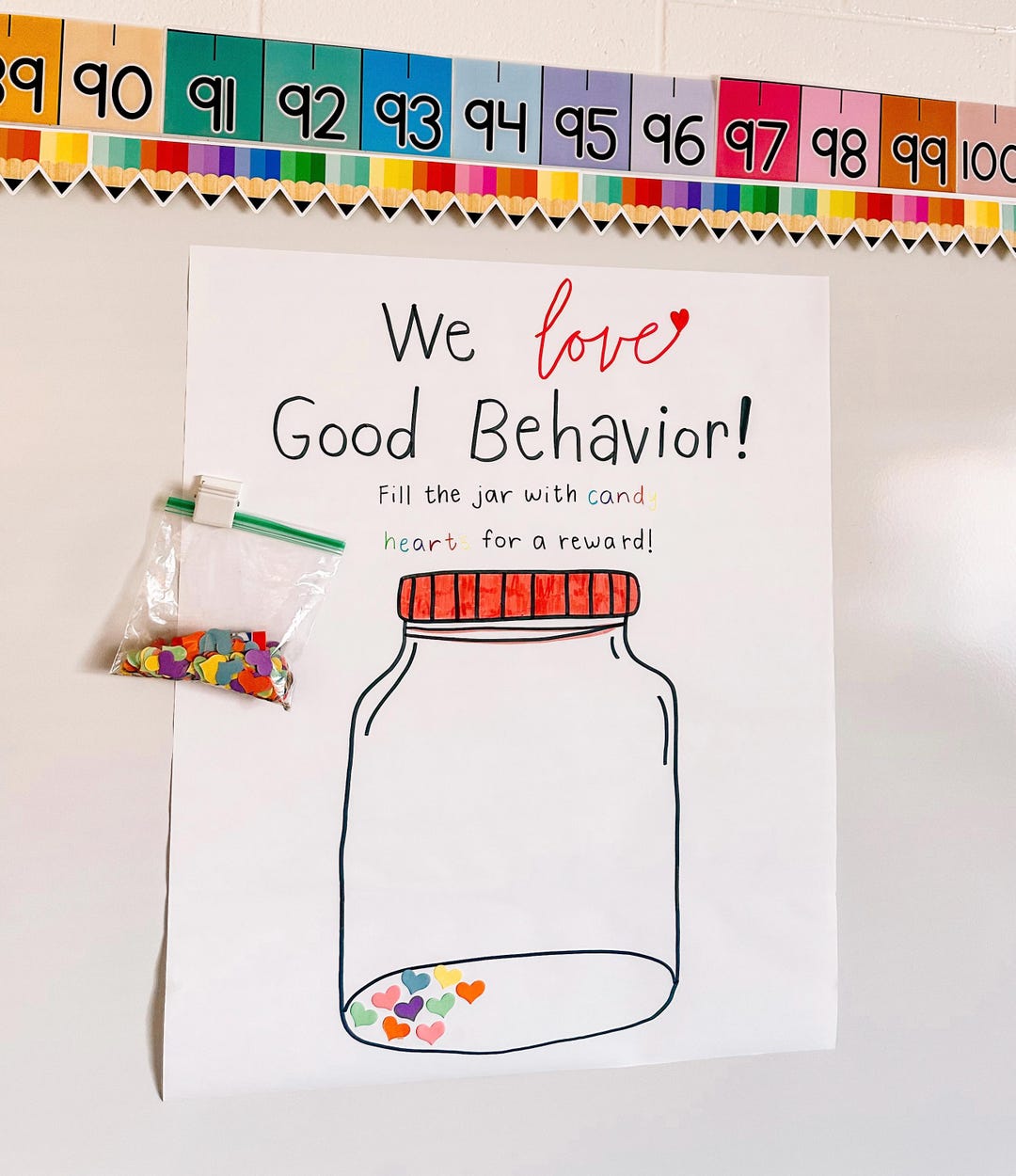 February Behavior Anchor Chart - Etsy