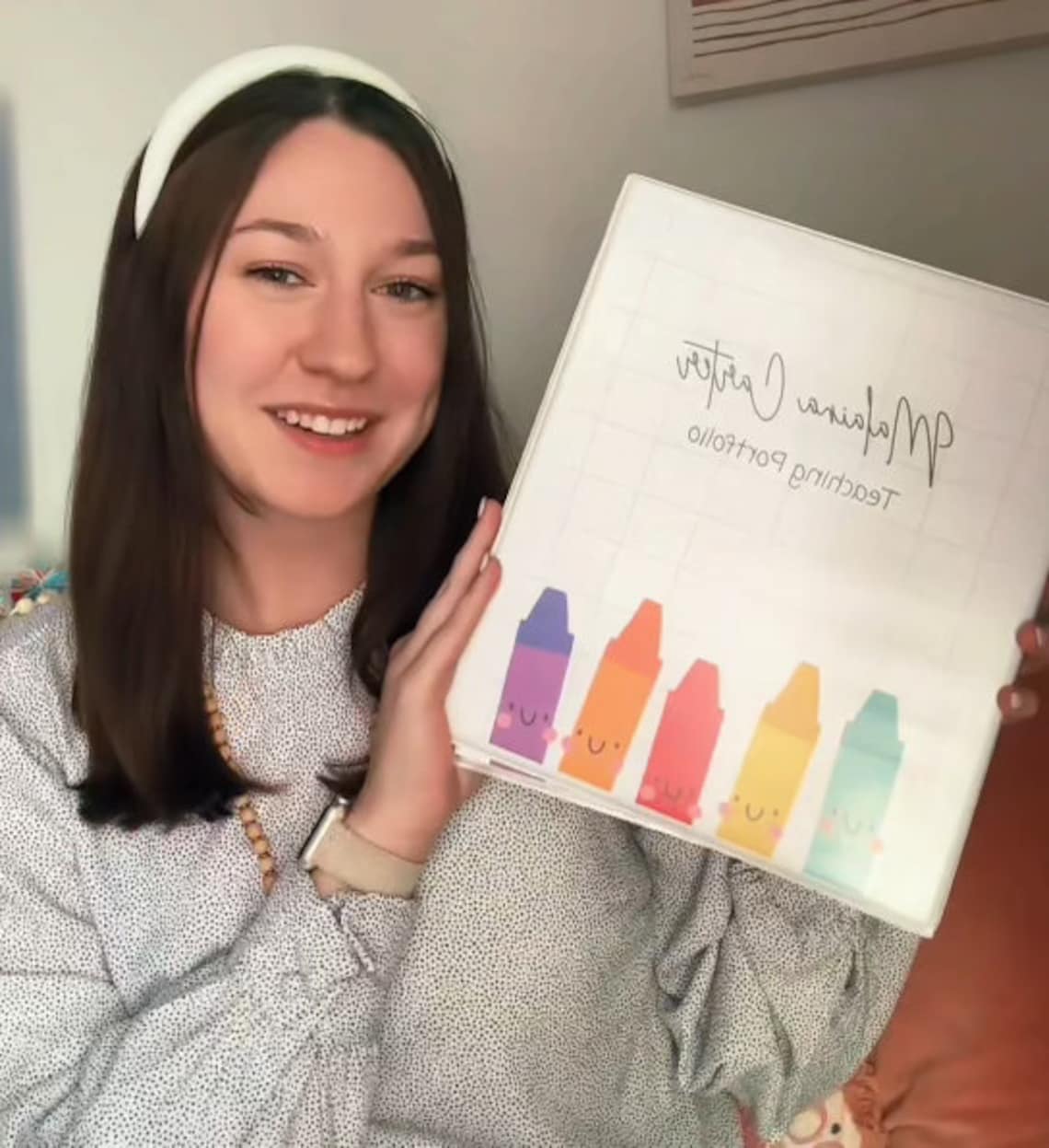 Teacher Portfolio Template - Etsy