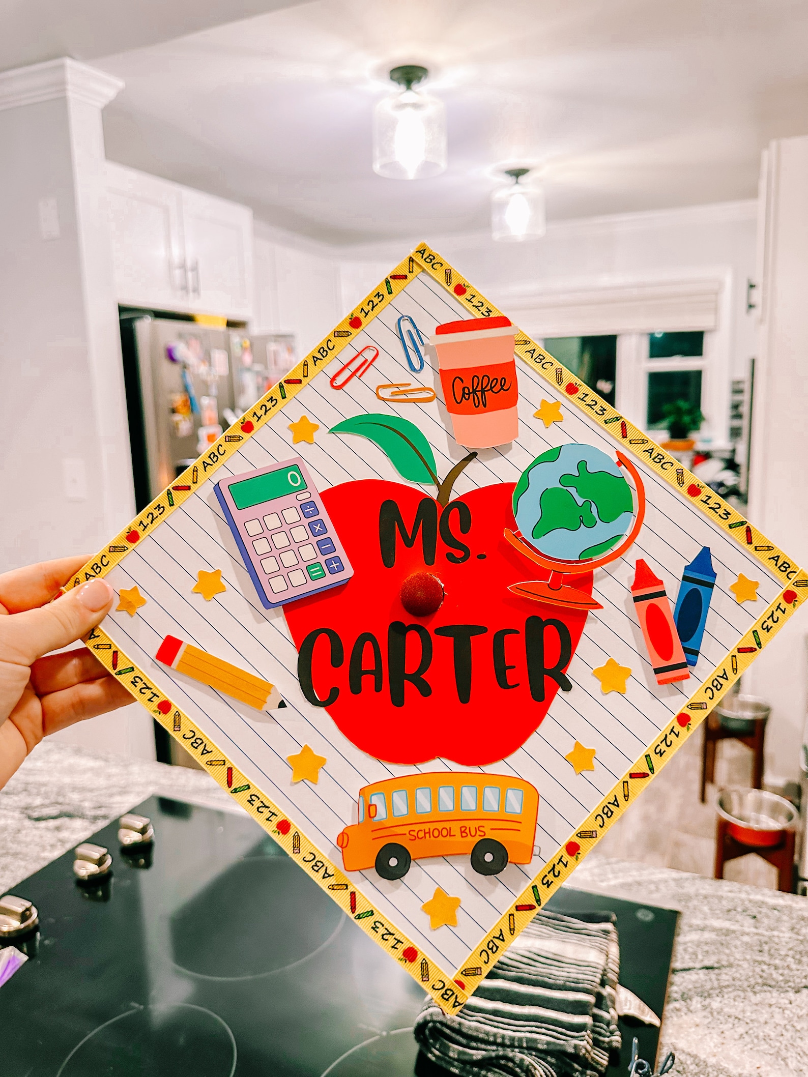 Teacher Graduation Cap--digital Design* - Etsy