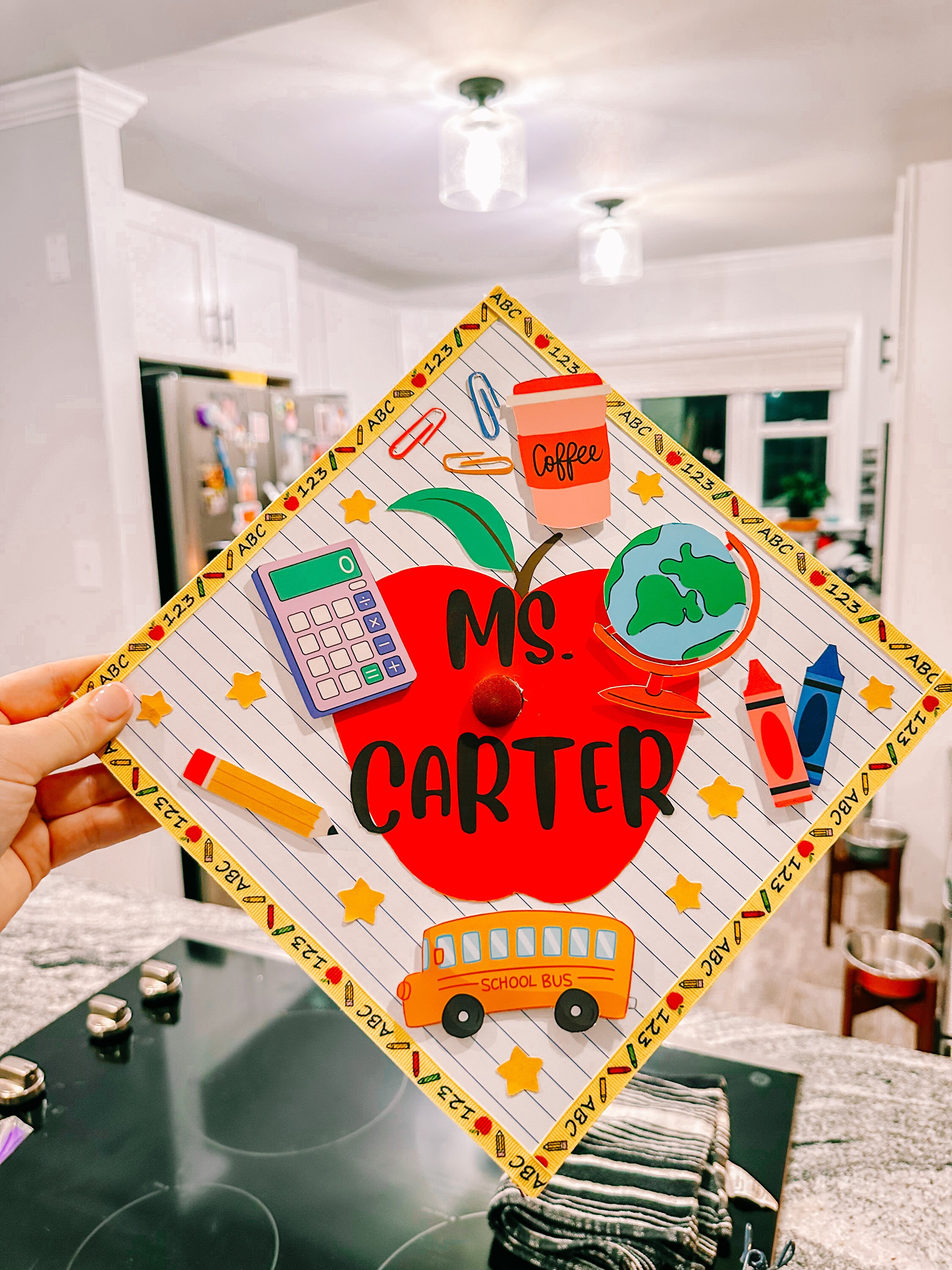 Teacher Graduation Cap--digital Design* - Etsy