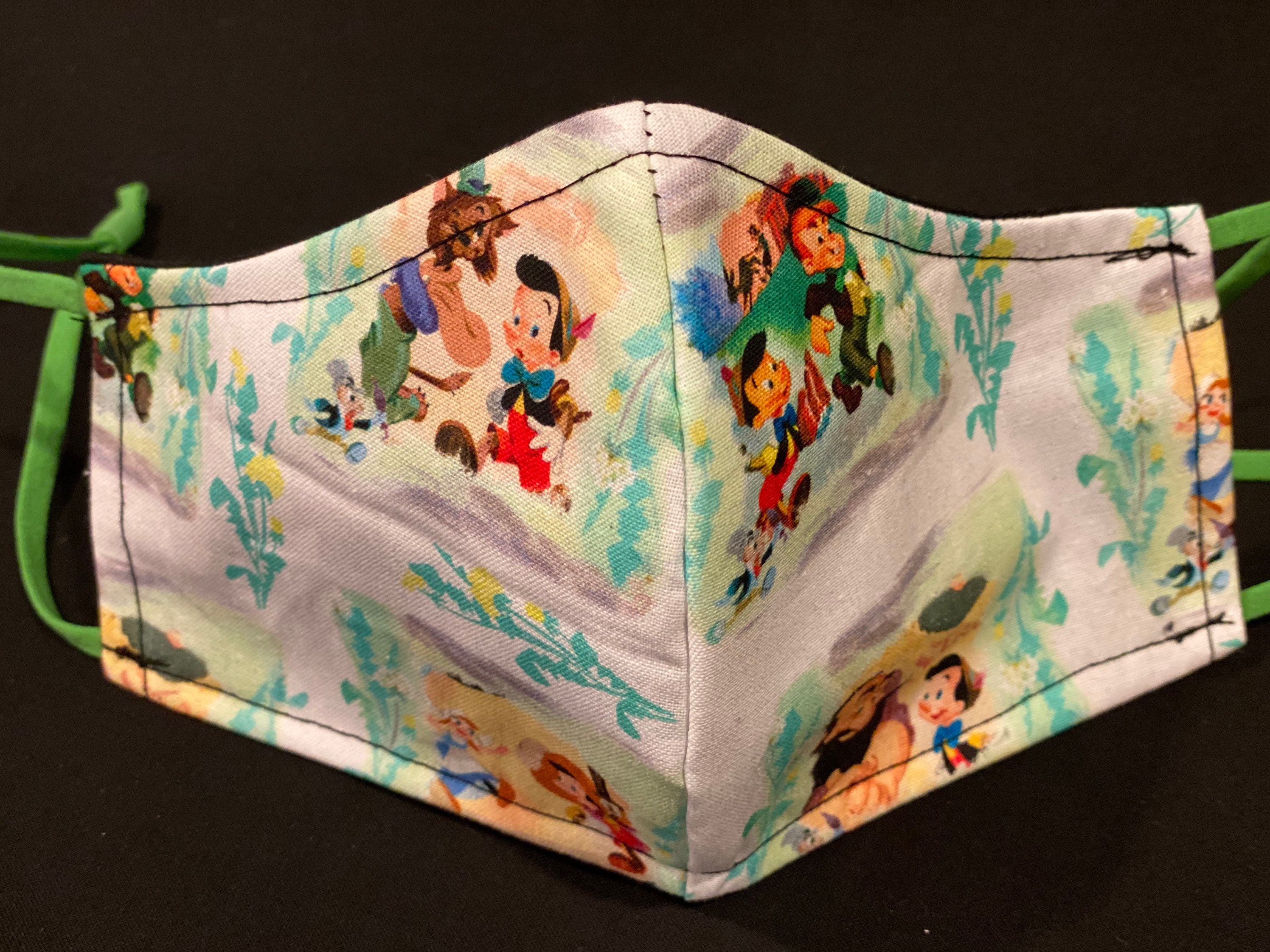 Pinocchio Face-mask Disney Wish upon a star | Etsy