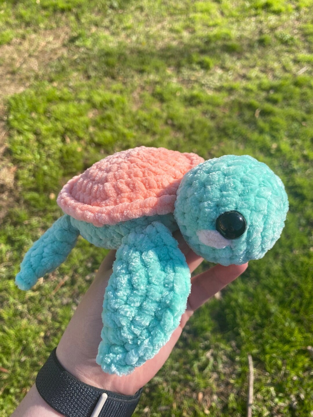 Small Crochet Sea Turtle - Etsy