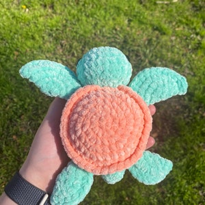 Small Crochet Sea Turtle - Etsy