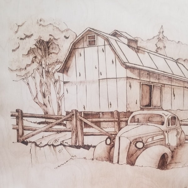 Wood Burning Art - Etsy
