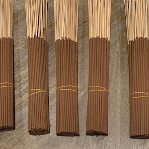 Unscented Raw Incense Sticks 11'' 100 Stick Incense Bundles. - Etsy