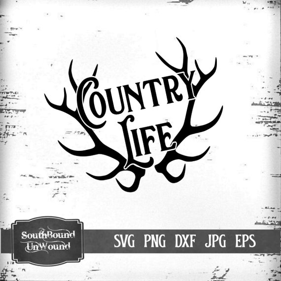 Country Life SVG Instant Download Printable Clip Art | Etsy