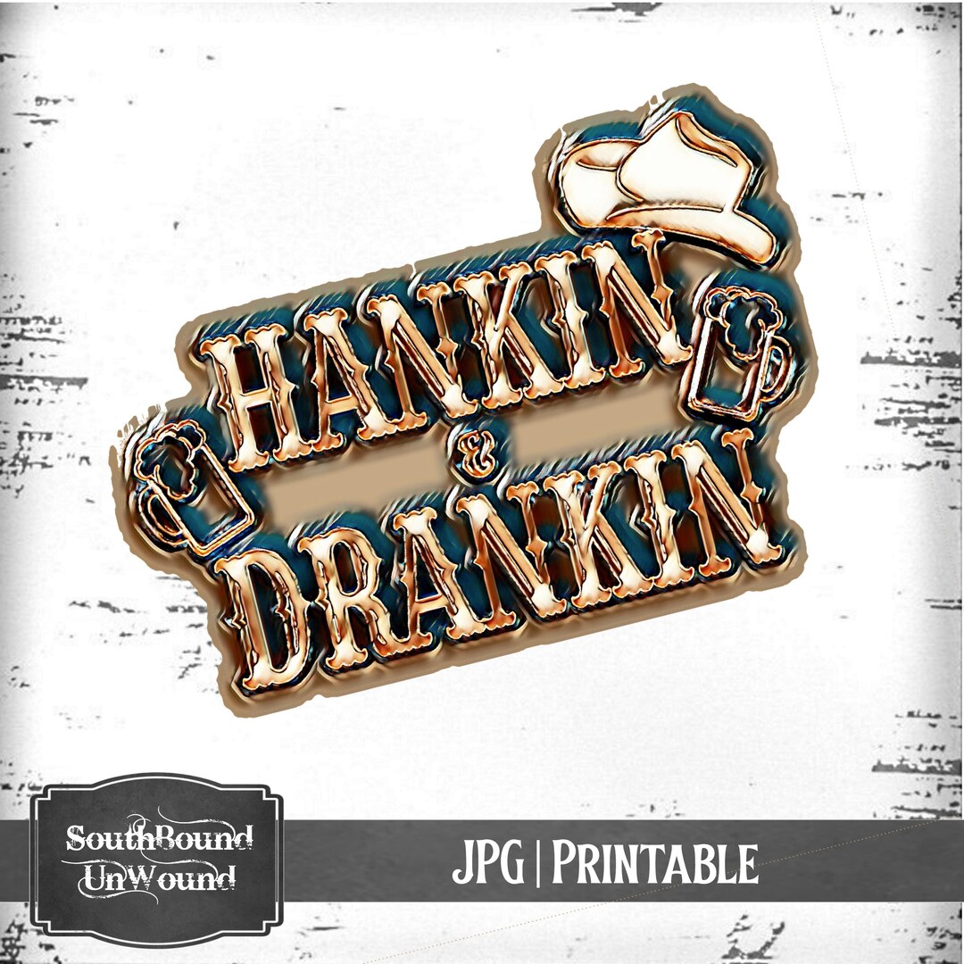Hankin and Drankin Color Printable Instant Download - Etsy