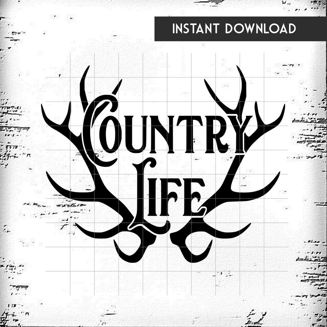 Country Life SVG | Instant Download | Printable Clip Art | Country Life ...