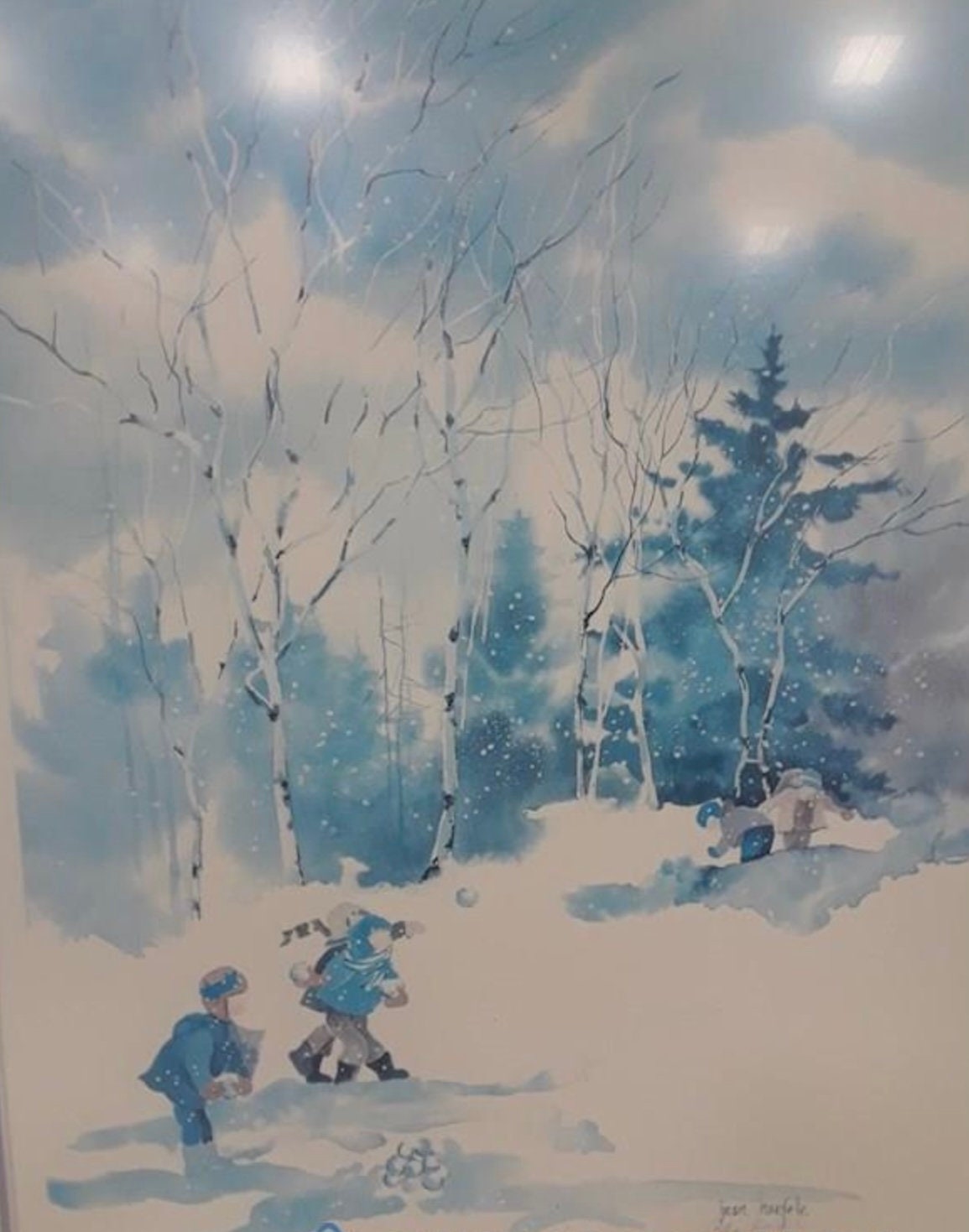 Jean Haefele "ready, Aim, Freeze" Print Signed & Numbered 79/1500 - Etsy