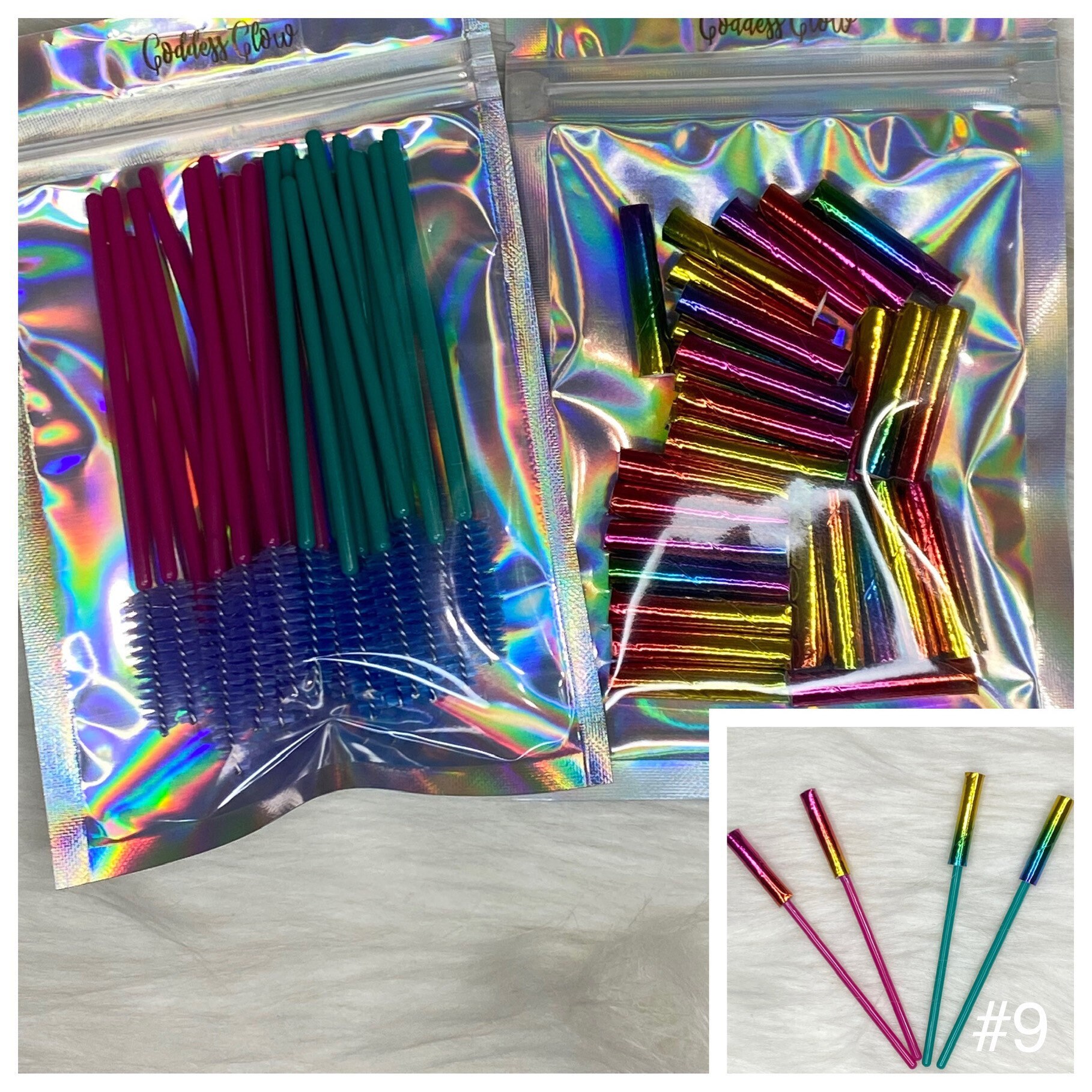 25 Mascara Wands and Sanitary Covers Spoolies and Covers - Etsy