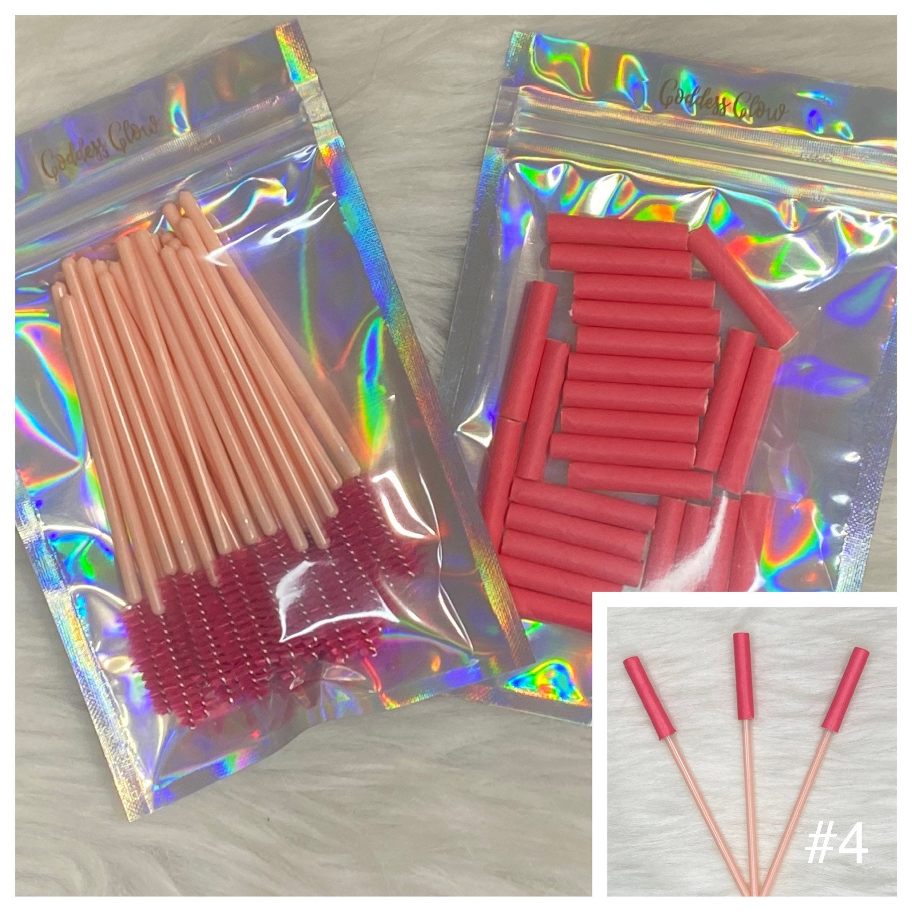 25 Mascara Wands and Sanitary Covers, Spoolies and Covers - Etsy