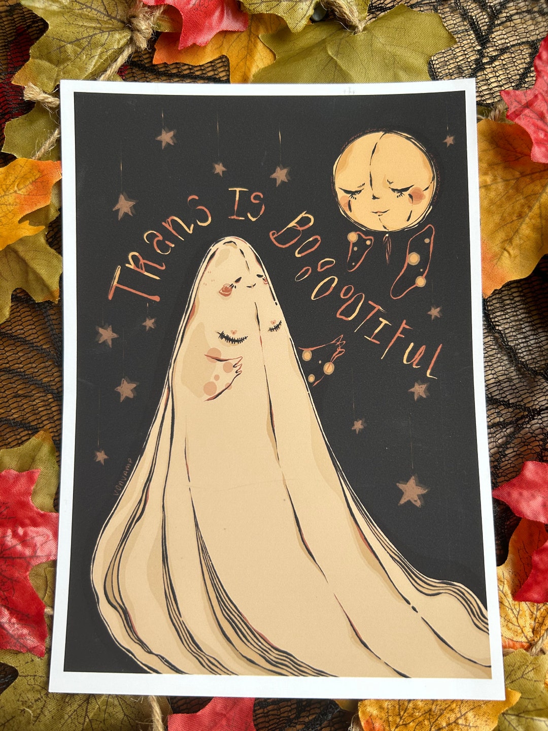 Trans is Beautiful Art Print - Etsy