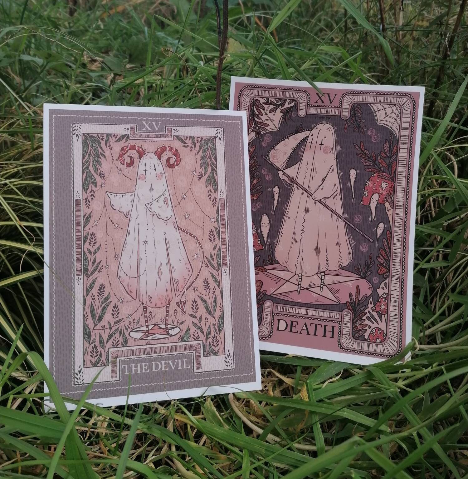 Death Tarot Card Art Print - Etsy