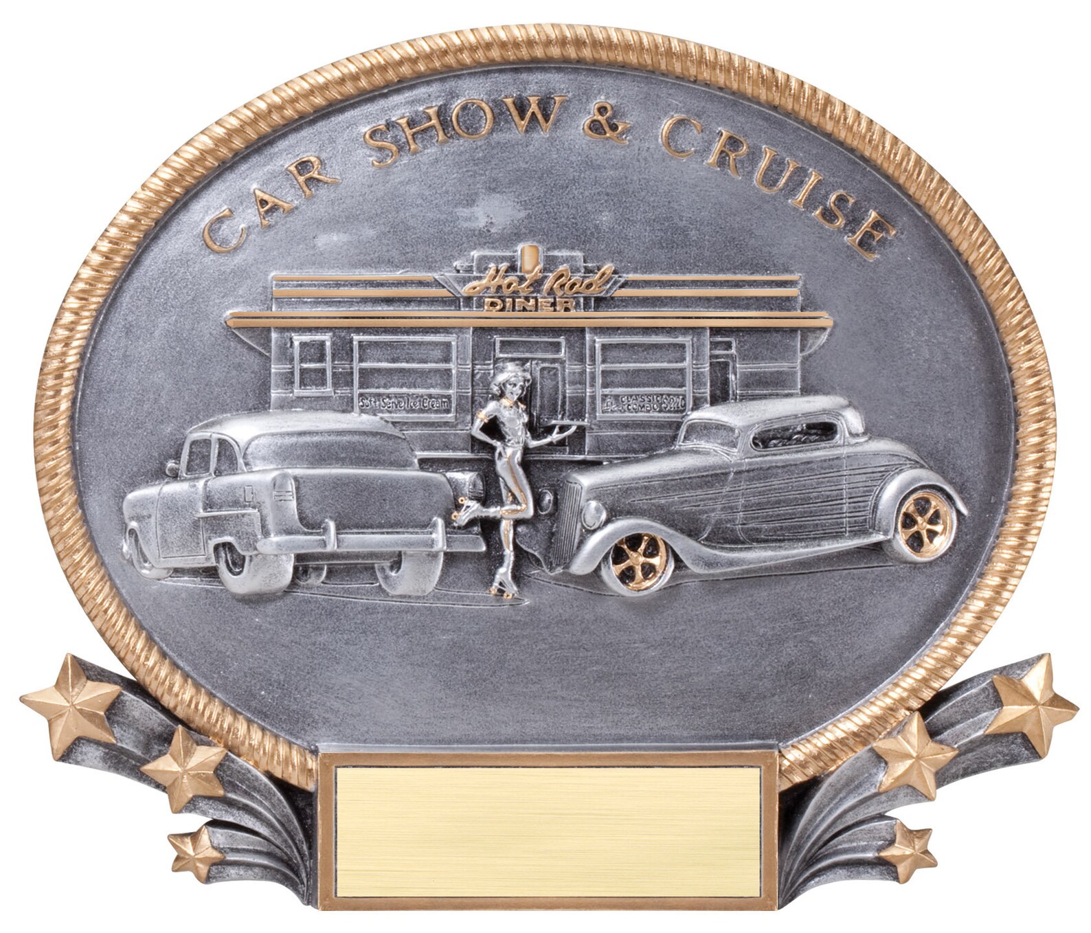 Trophy Award Gift Car Show Or Cruise Night Award Free Etsy