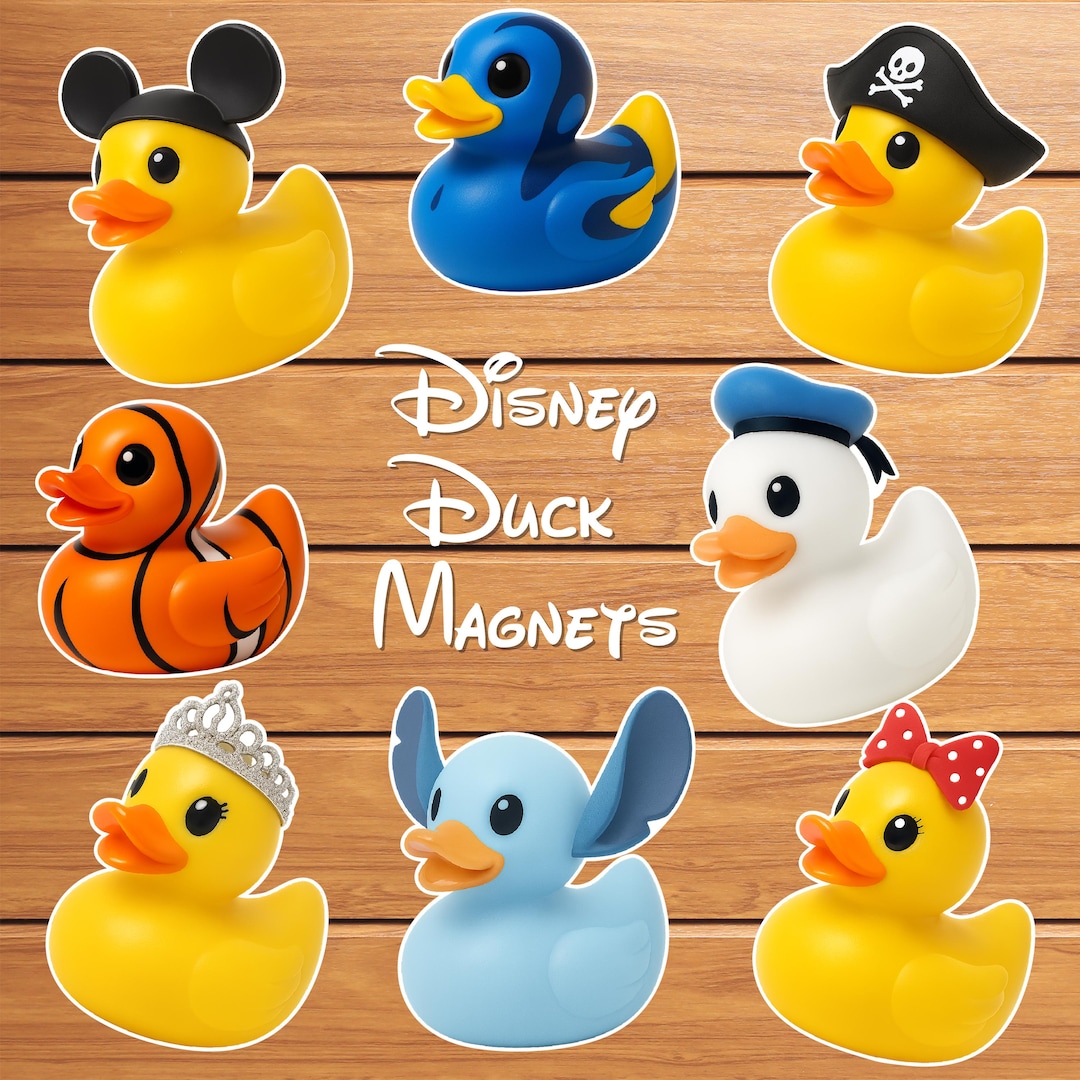 Disney Cruise Duck Magnets | Hide & Seek Door Decor | Rubber Duck ...