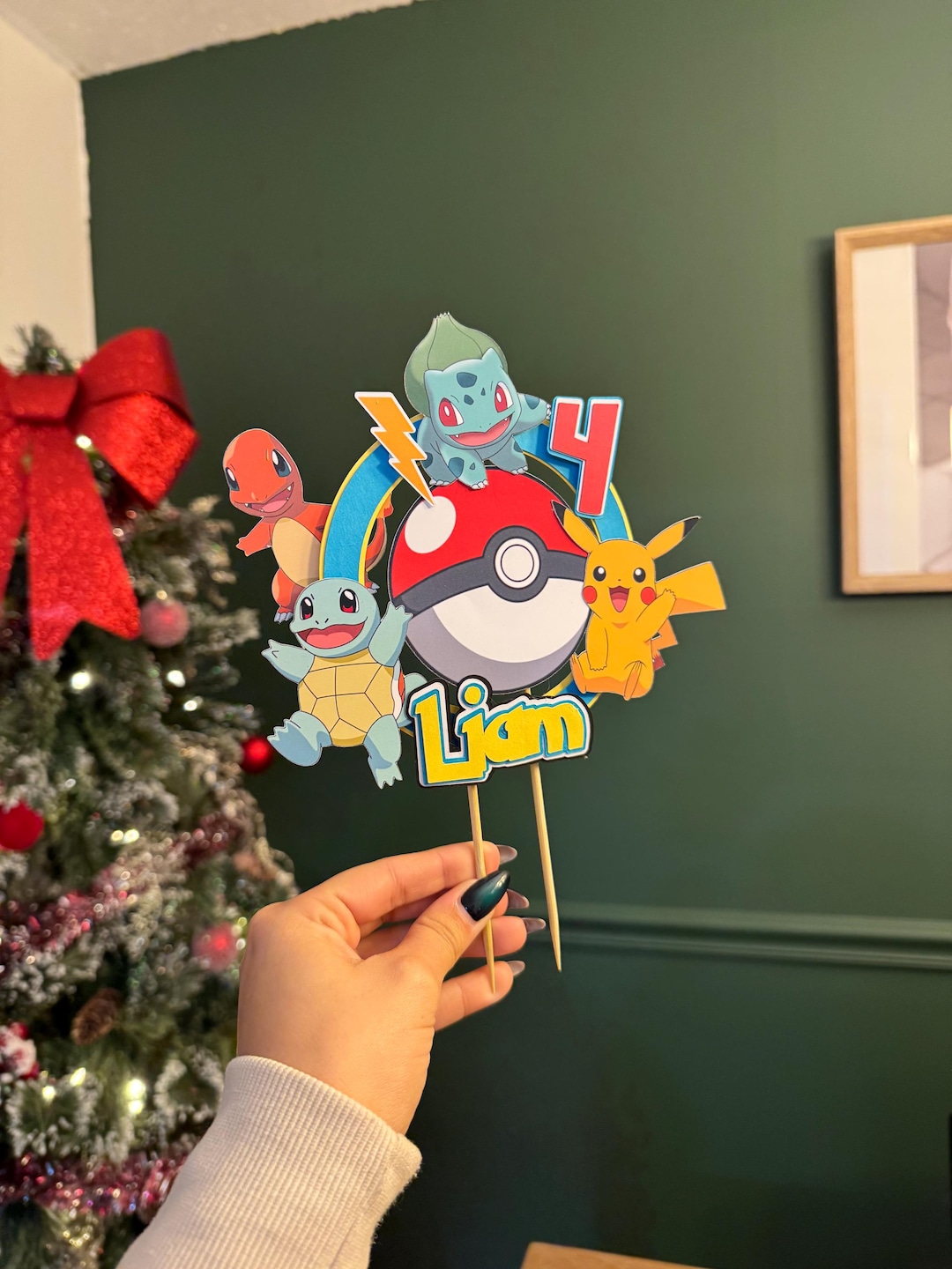 Pokémon Cake Topper - Etsy