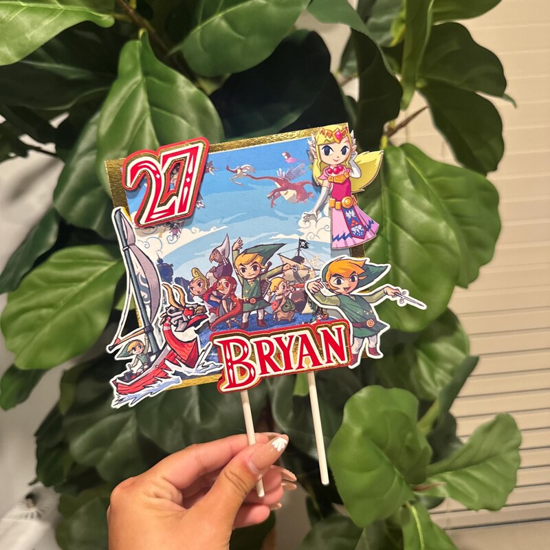 Zelda Cake Topper - Etsy