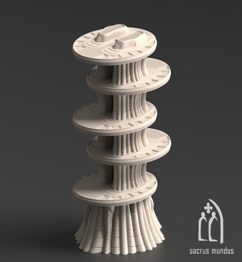 Hive C Hive Alien Planet World 3d Printed Scenery for Wargames ...