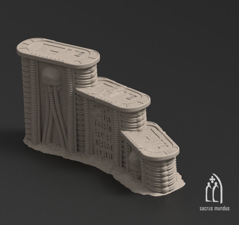 Oregia Stairs Alien Xenomorph Isolation Prometheus 3d - Etsy