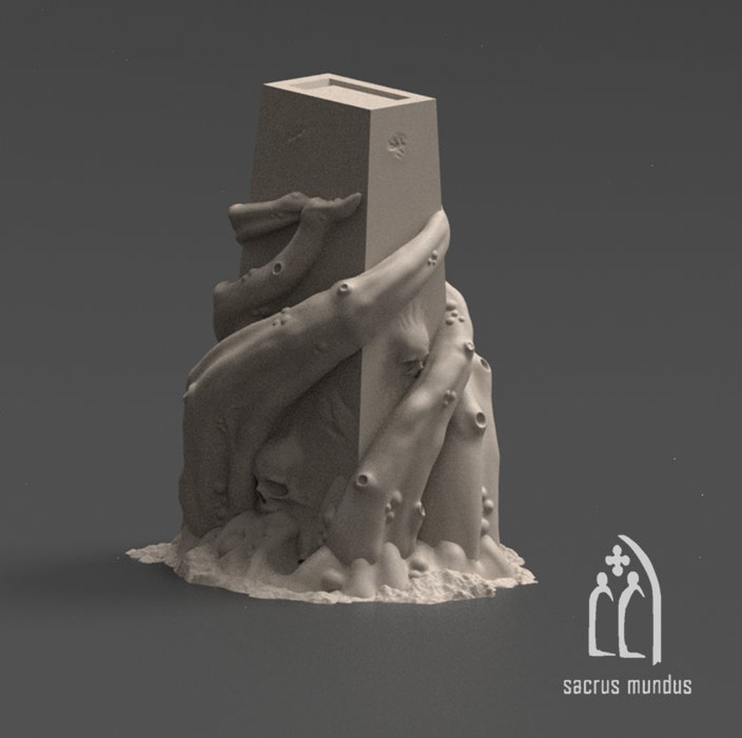 Monolit Pillar Daemonic Vortex- Bug Doom Alien Xenomorph Isolation ...