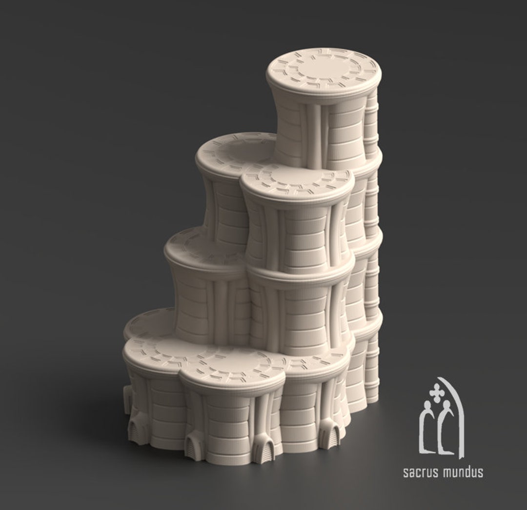 Hive B - Hive Alien Planet World - 3d Printed Scenery for Wargames ...