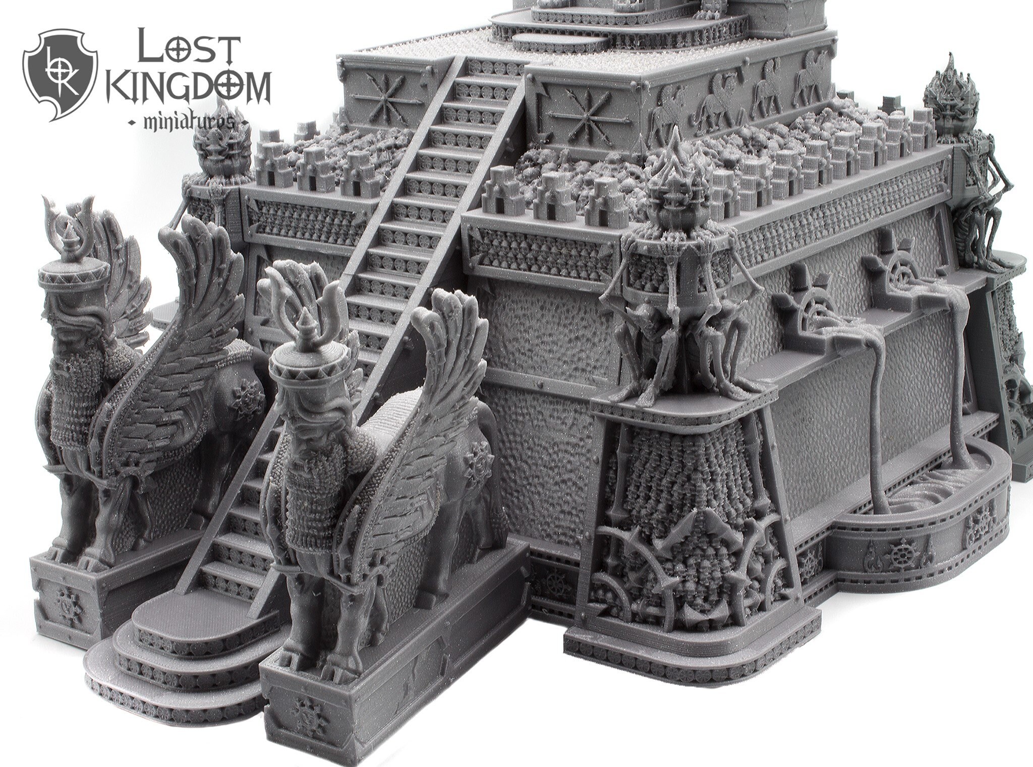 Dwarven King Throne Magmhôrim Chaotic Dwarf Fire 3d Printed - Etsy