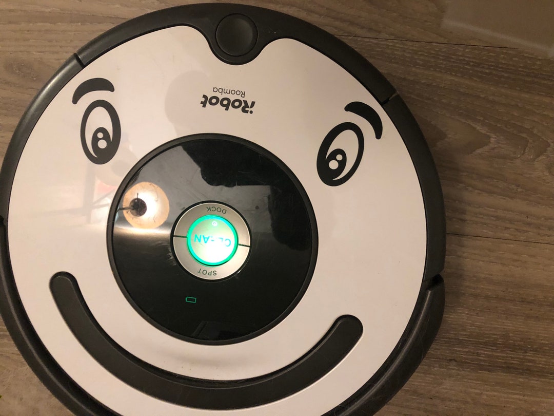Irobot Roomba Vinyl Delay. Eyes - Etsy