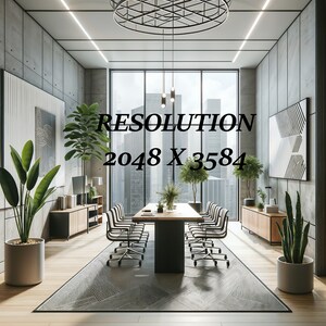 Modern Office Zoom Background Set of 10 | Virtual Videoconference ...