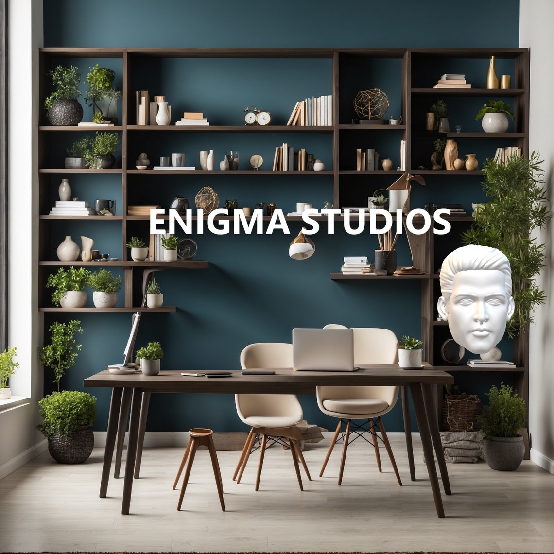 Modern Office Zoom Background Set of 9 | Virtual Videoconference ...